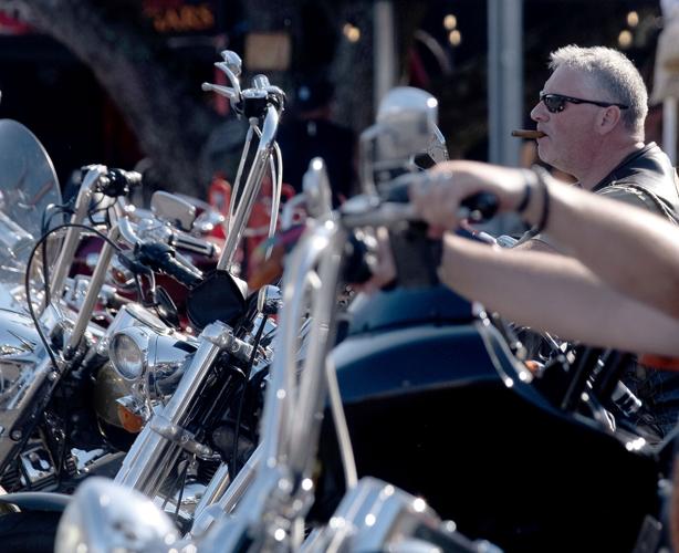 Myrtle Beach's fall bike rally revs up with storm closing in