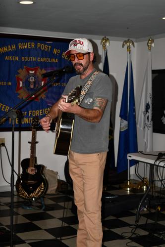 Rhett Walker plays free concert for Aiken VFW Post 5877
