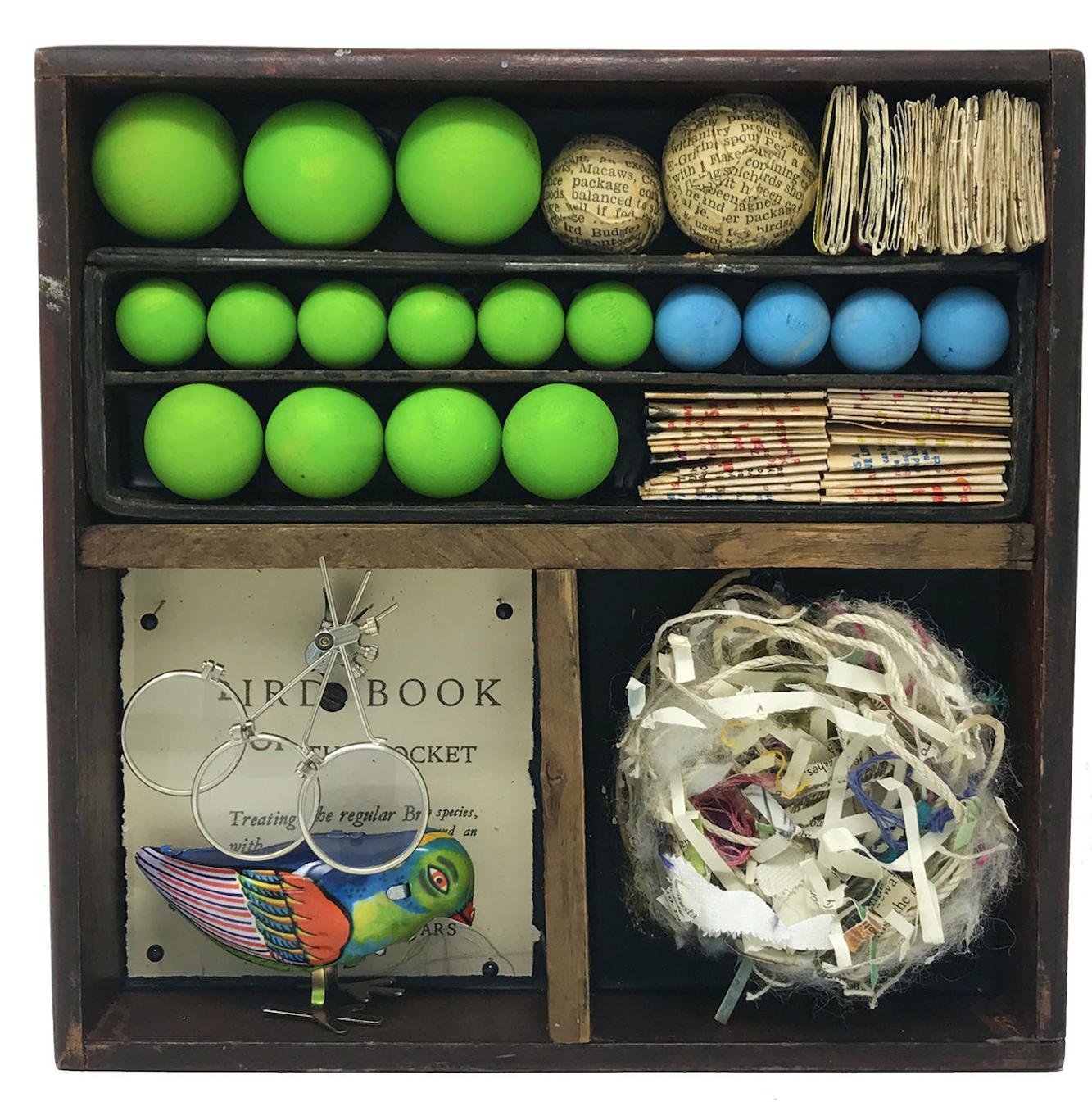 Robin Howard's assemblage works transform ordinary objects into art
