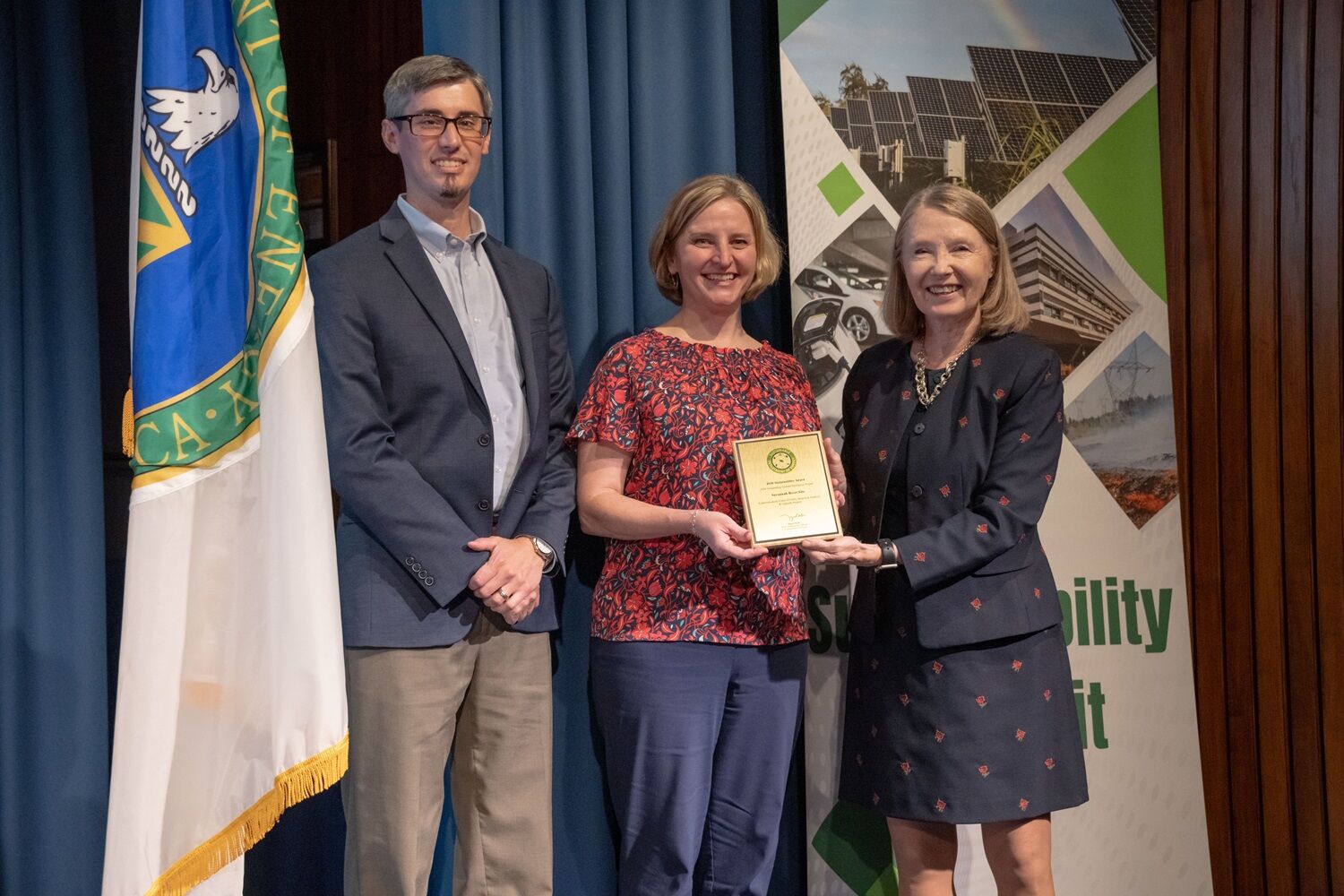 SRS receives DOE Sustainability Award for outstanding climate resiliency