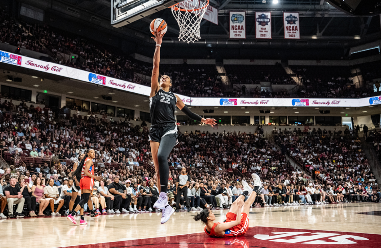 A'ja Wilson, Aces take out Puerto Rico in WNBA tuneup