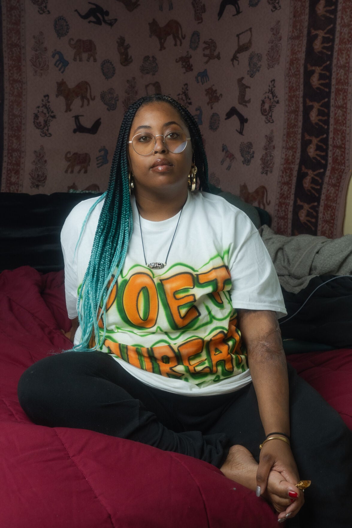 Marcus Amaker hands Charleston poet laureate baton to AsiahMae