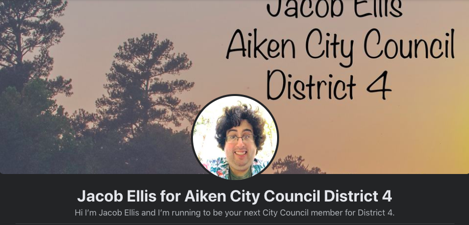 Jacob Ellis seeks Aiken City Council seat with write-in campaign