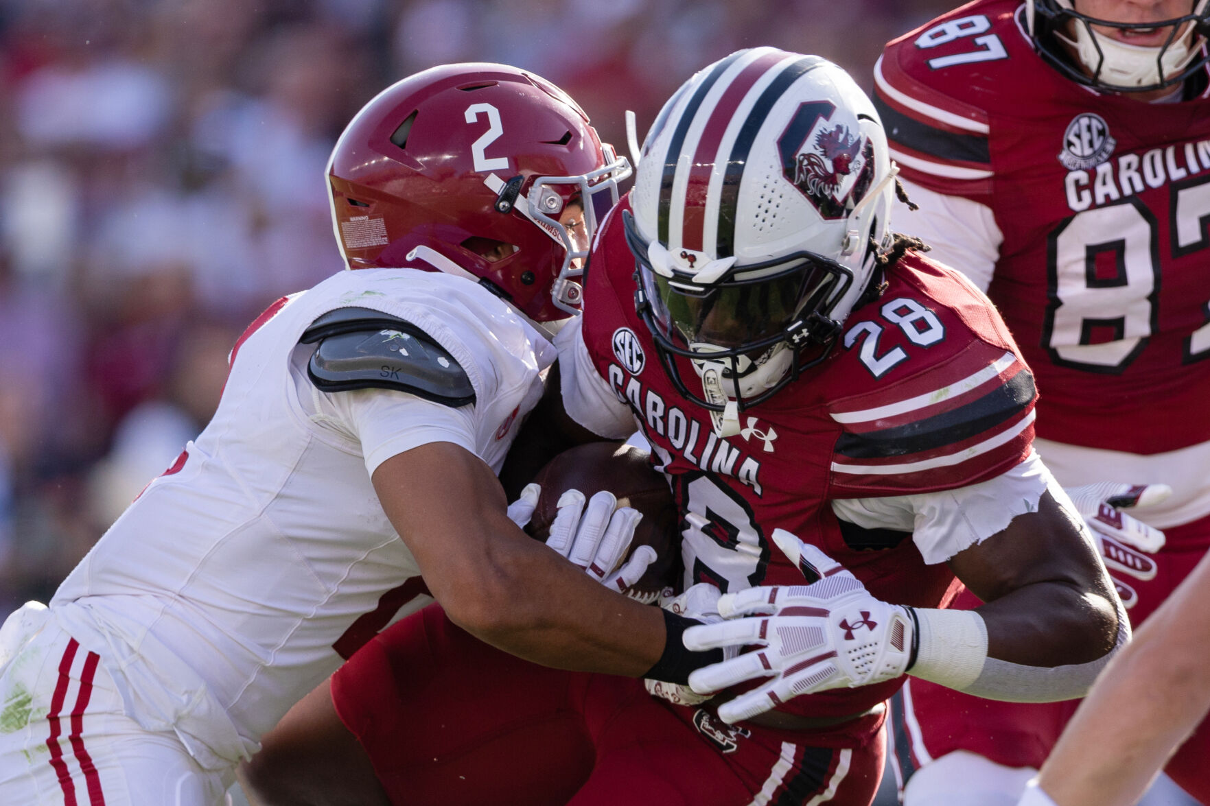 Gamecocks' offense looking new for third time this season