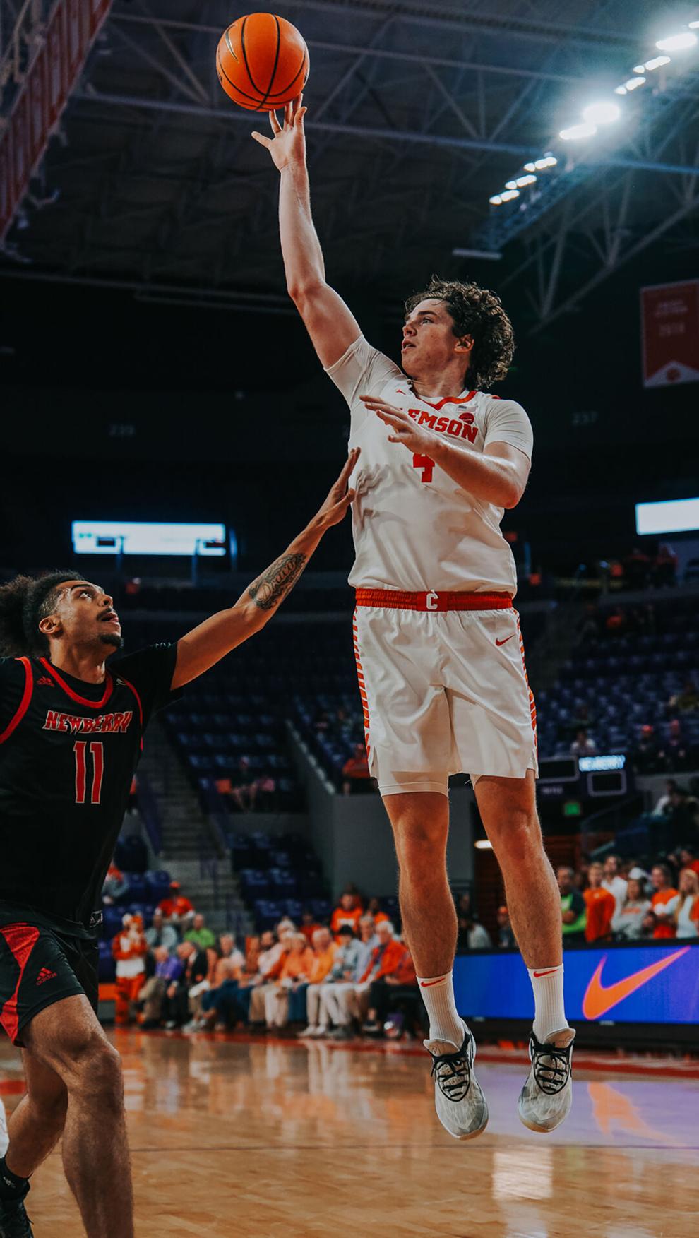 Clemson basketball star Ian Schieffelin switches to football