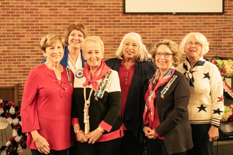 NSDAR Henry Middleton Chapter presents wreath at Aiken Veterans Day ...