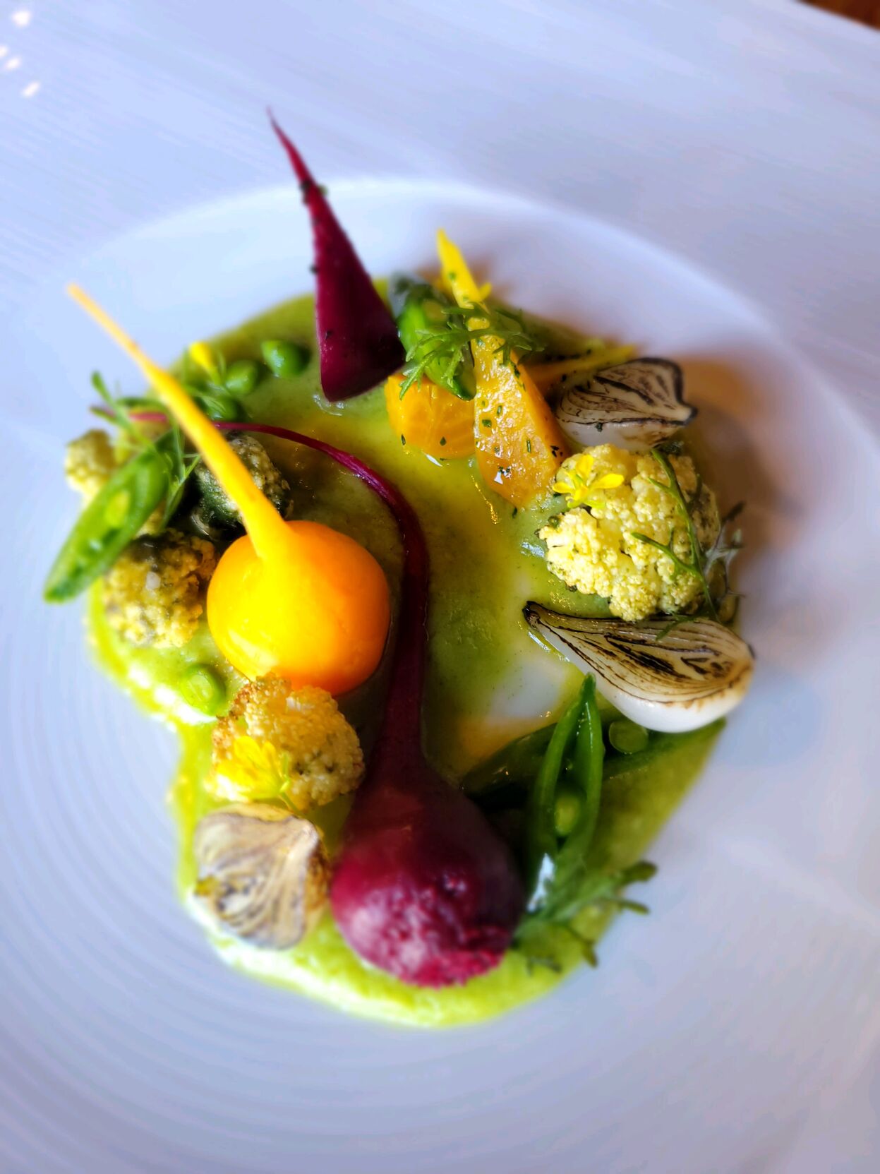 Greenville's Urban Wren chef uses own garden for unique dish