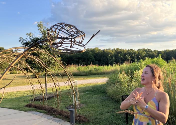 Metal sculptures get spotlight at Fort Mill nature preserve