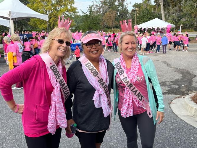 In the Pink breast cancer walk draws 1,000 participants to Murrells ...