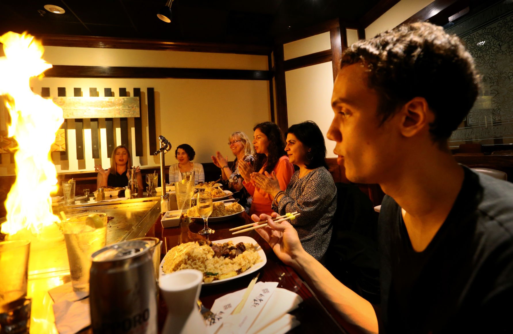 Top 5 hibachi tricks