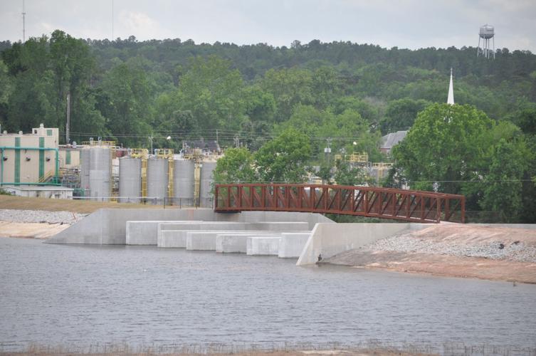 Major work on dam at Langley Pond has been completed