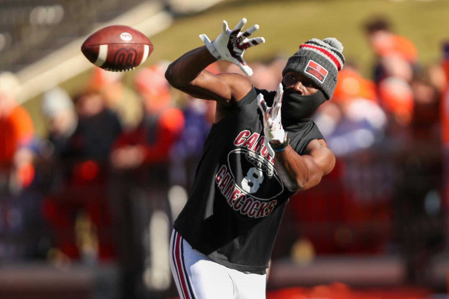 Gamecocks' Harbor skips indoor track for football workouts