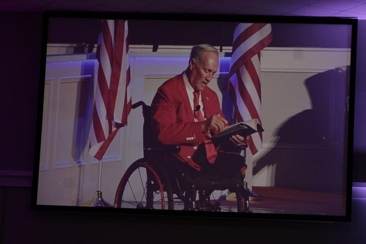 U.S. Marine speaks about God helped him after losing legs