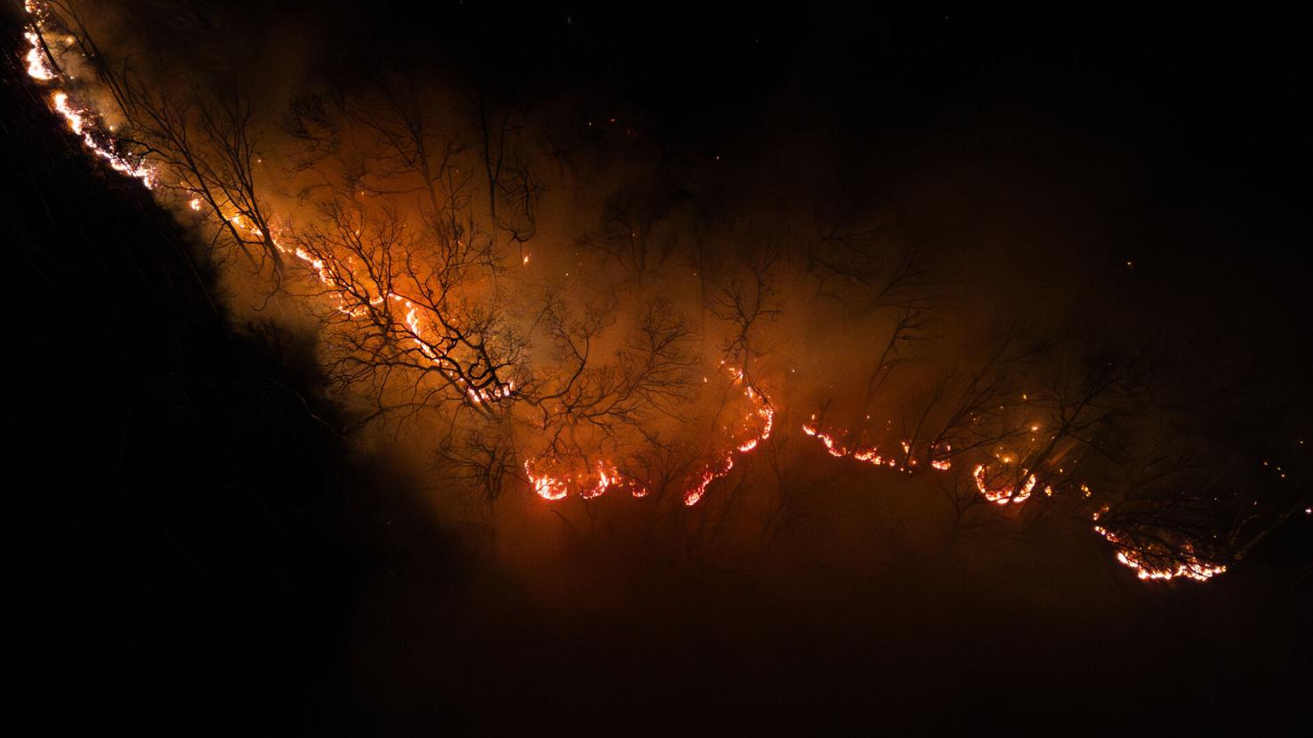 Table Rock Fire is now third-largest in SC history