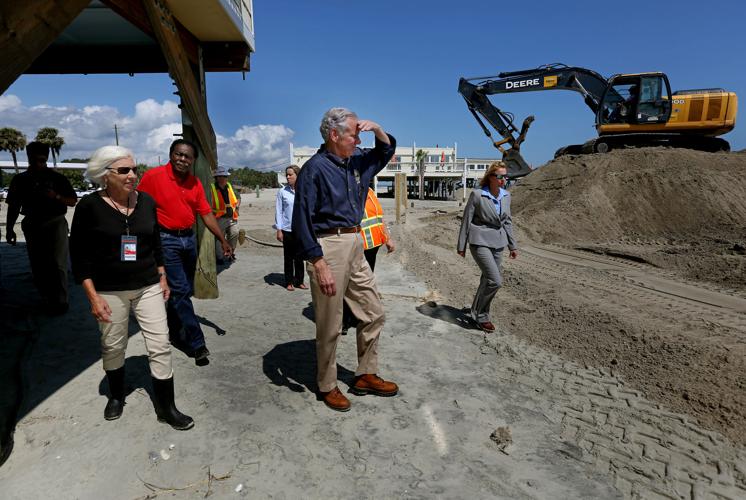 South Carolina governor visits Edisto Beach to see Irma damage | News ...