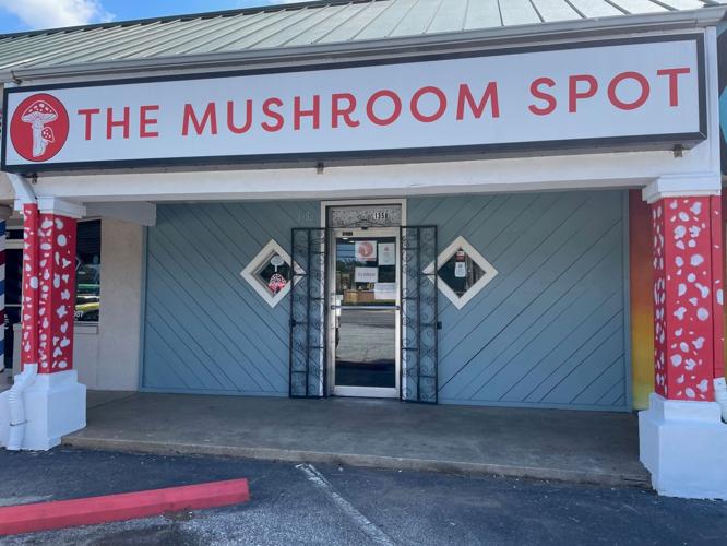 The Mushroom Spot in Greenville sells fresh mushrooms, art