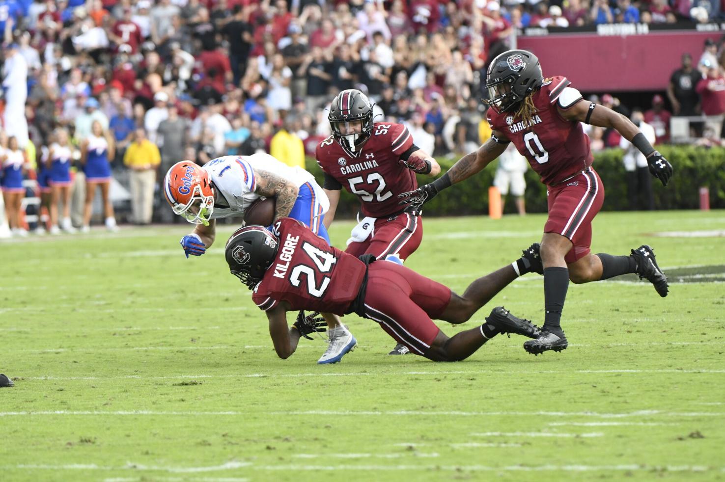 Kilgore brothers reunite at USC as Gamecock safeties