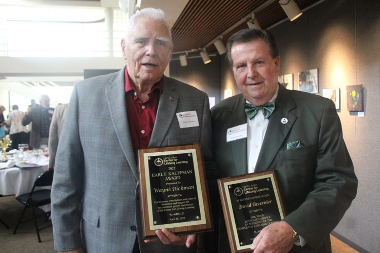 Wayne Rickman honored for work at USC Aiken's Center for Lifelong Learning