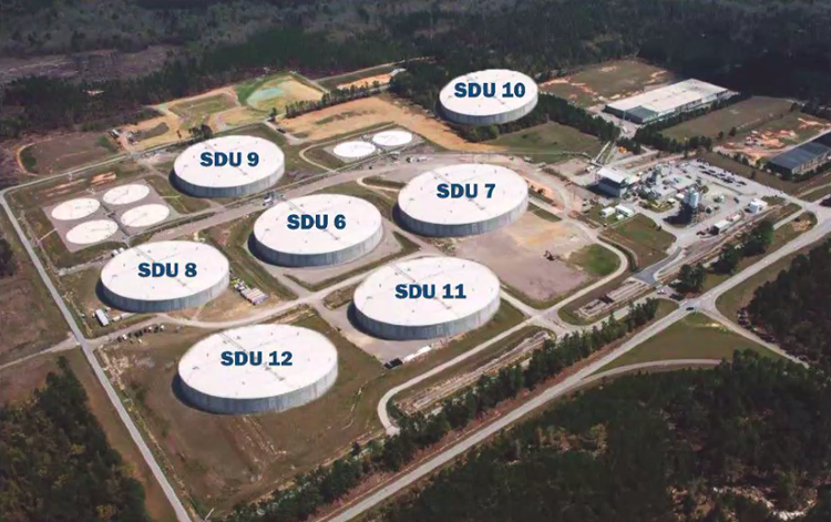 Jumbo Saltstone Disposal Unit 7 nearing completion