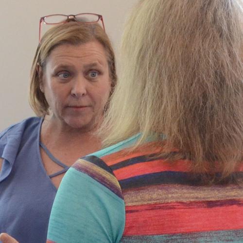 State education superintendent candidate Kathy Maness visits Aiken