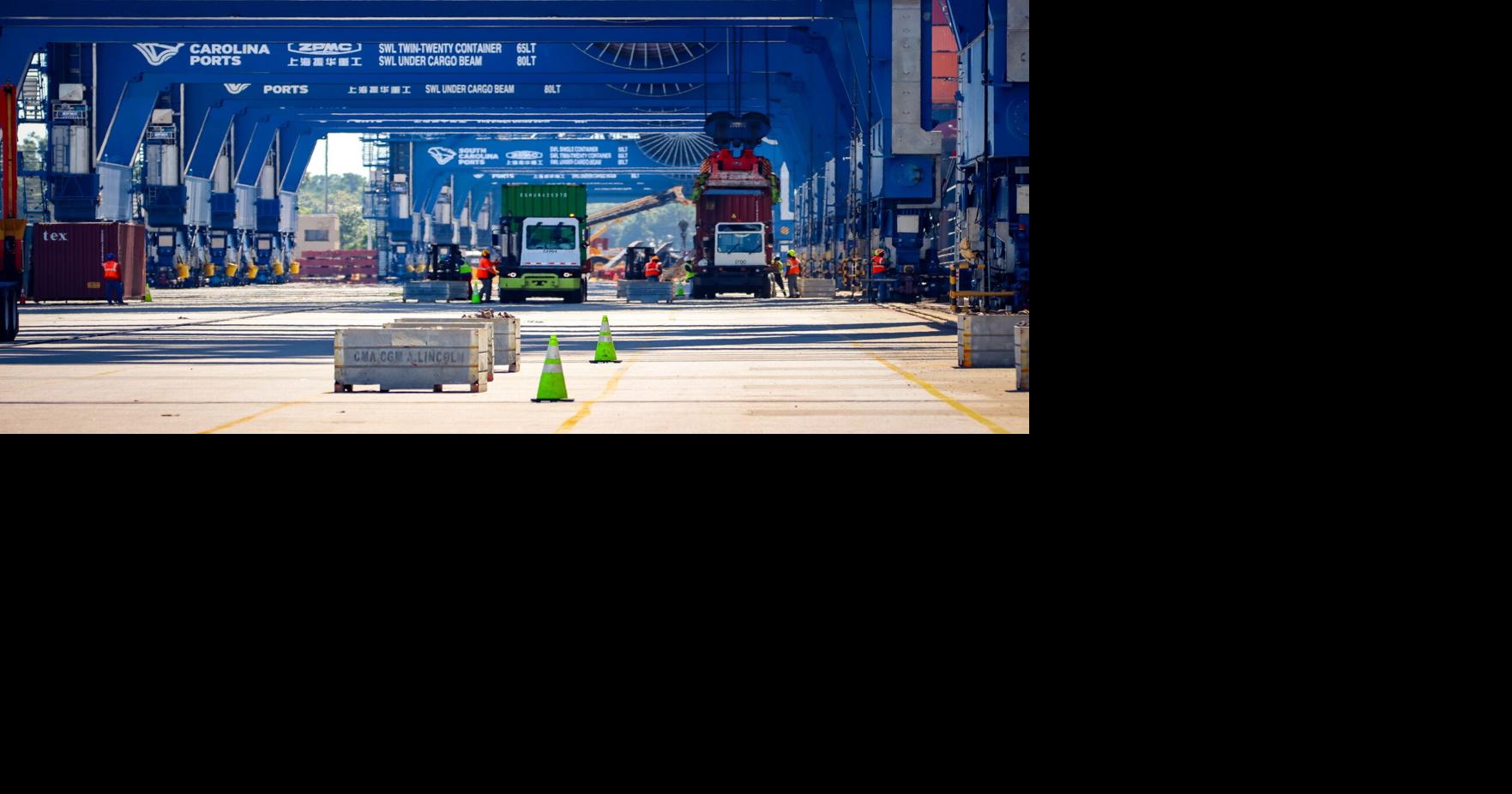 SC ports are back in business, powering through ship backlog