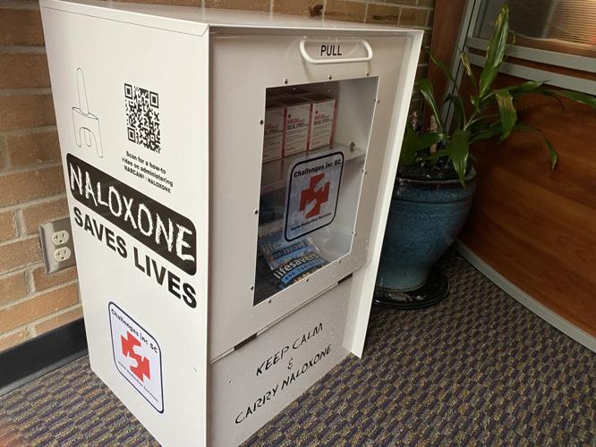 Upstate nonprofit unveils Greenville naloxone vending box