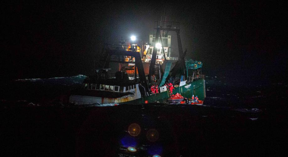 SC-bound cargo ship sinks trawler. What happened? | Business ...