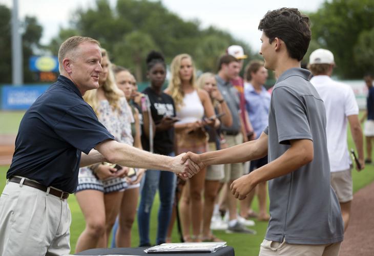 All-Lowcountry baseball, softball teams honored at RiverDogs Game ...