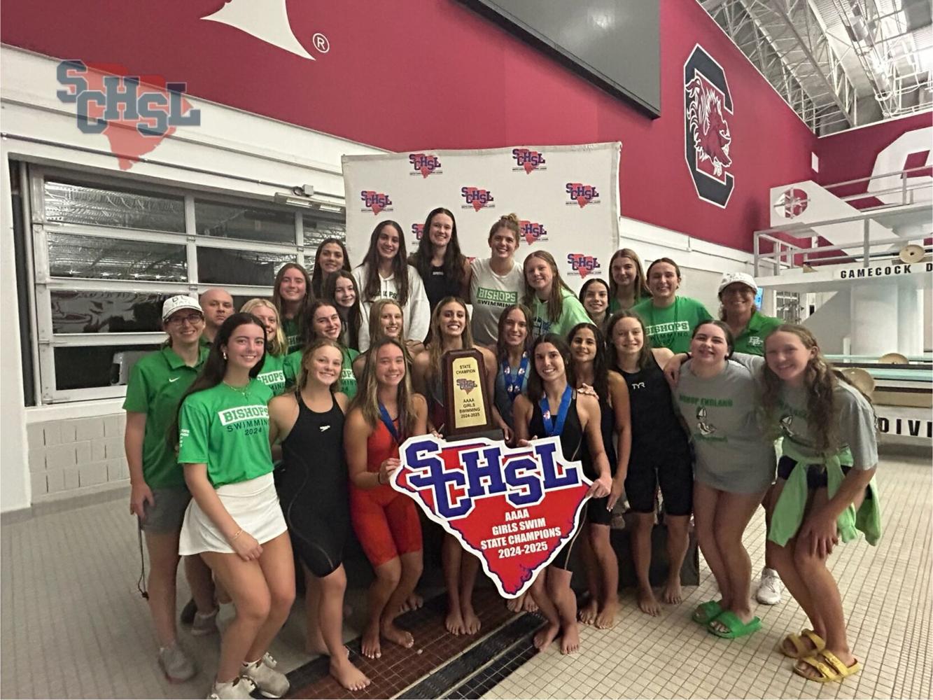 Bishop England girls win Class AAAA state swim championship