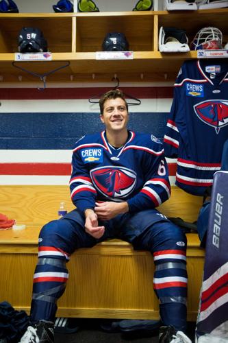 Tom Parisi happy to be back with SC Stingrays after a year away from hockey