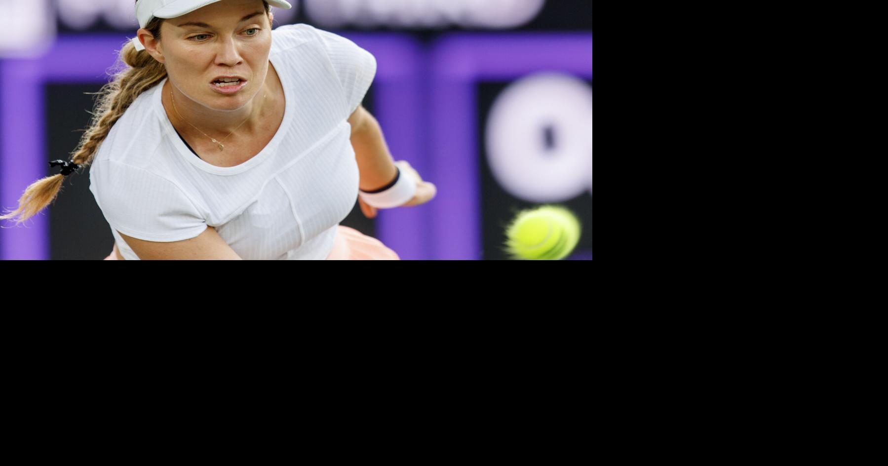 Defending Charleston Open champion Danielle Collins prevails