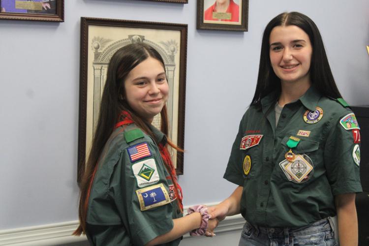 Eagle Scout girl accomplished scouting trifecta