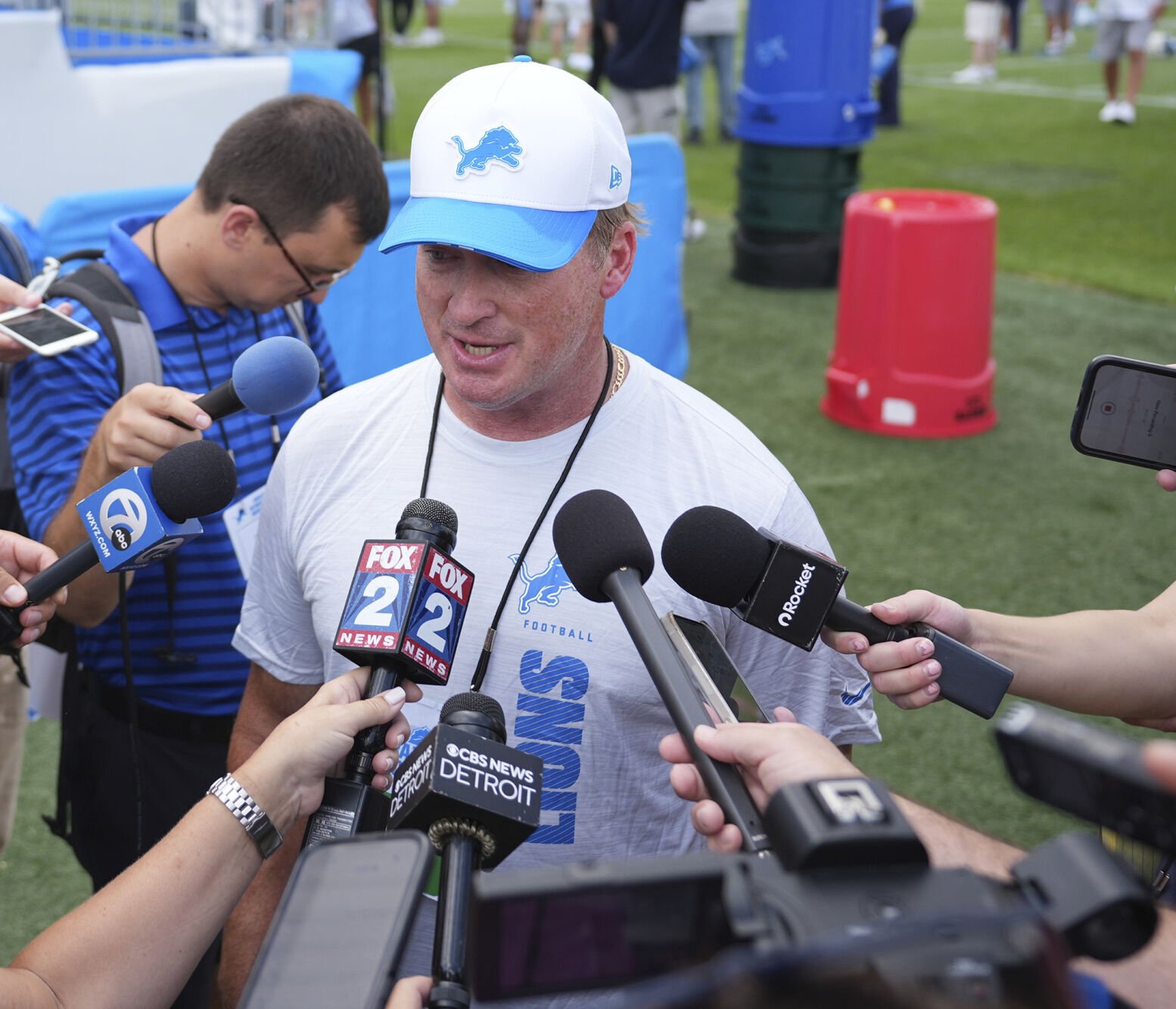 Former NFL coach Jon Gruden gets package from The Citadel