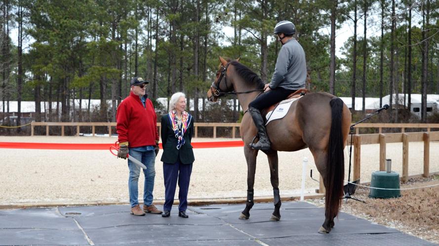 Stable View names newest arena after woman credited with bringing horse ...