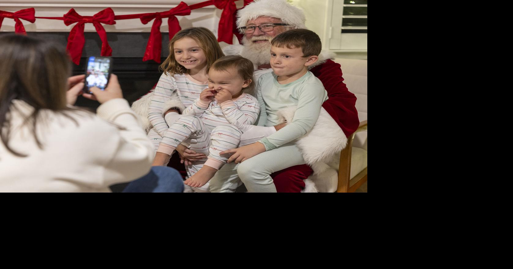 Santa doubles as father to P&C editor