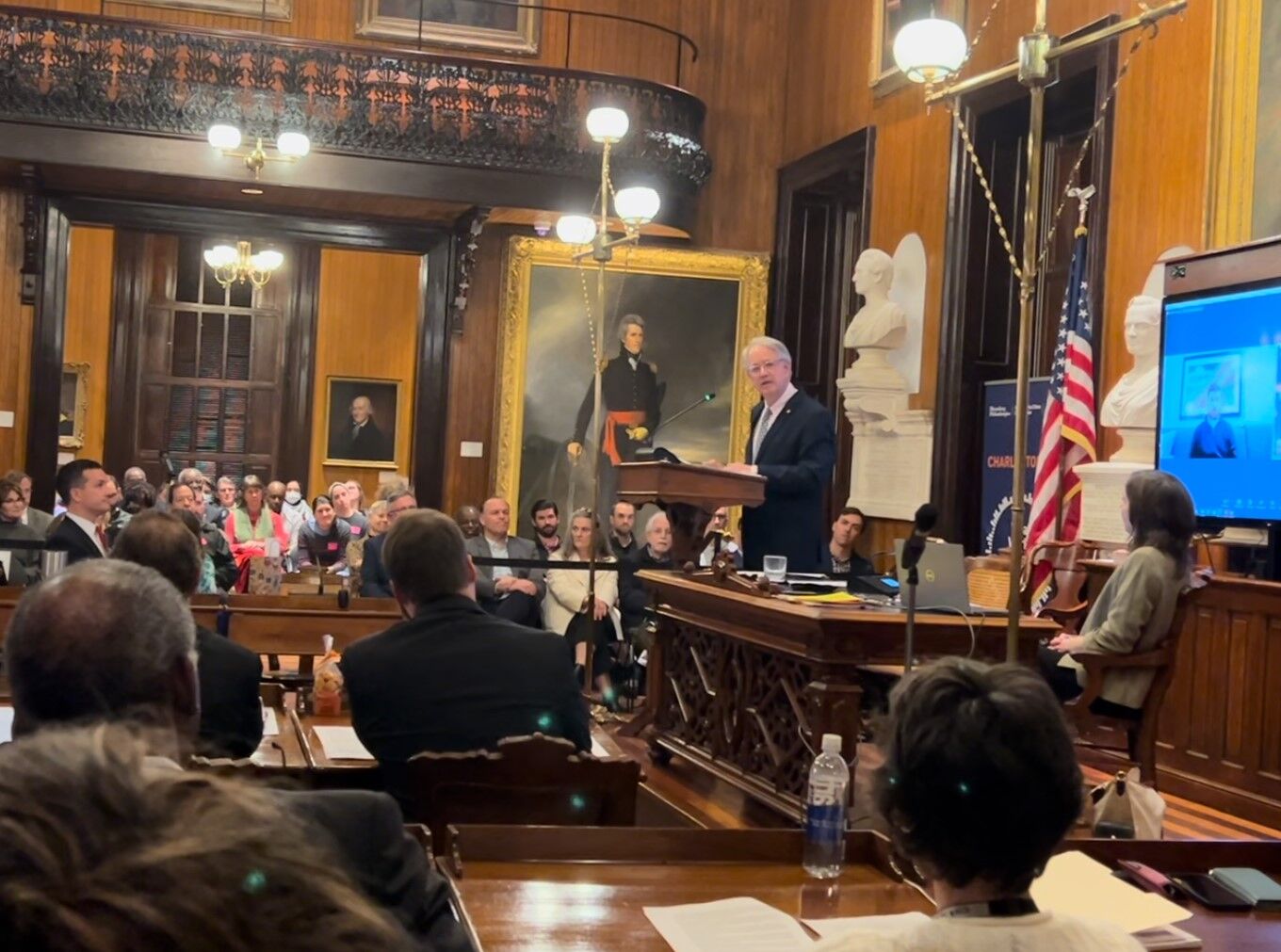 Charleston Mayor John Tecklenburg says goodbye