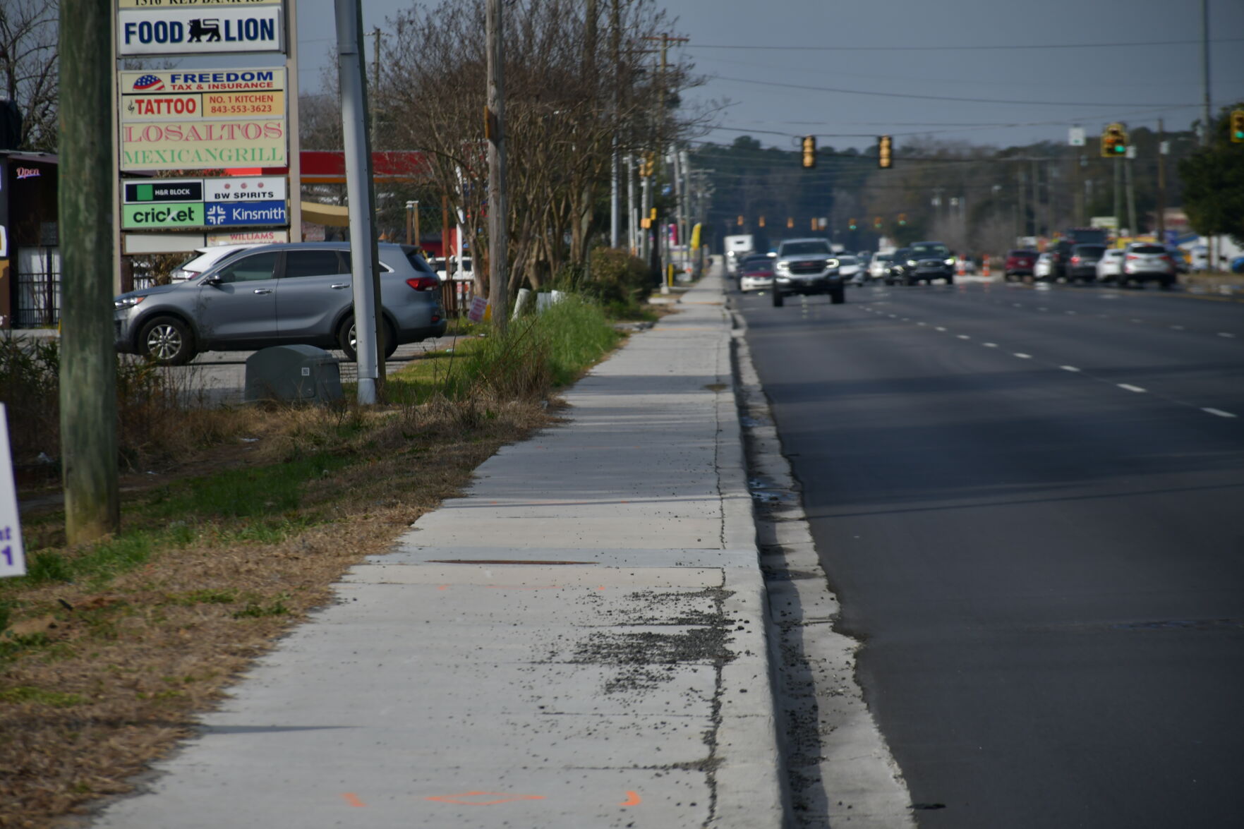 Red Bank Road a danger for pedestrians