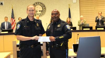 Town celebrates MPPD stalwart