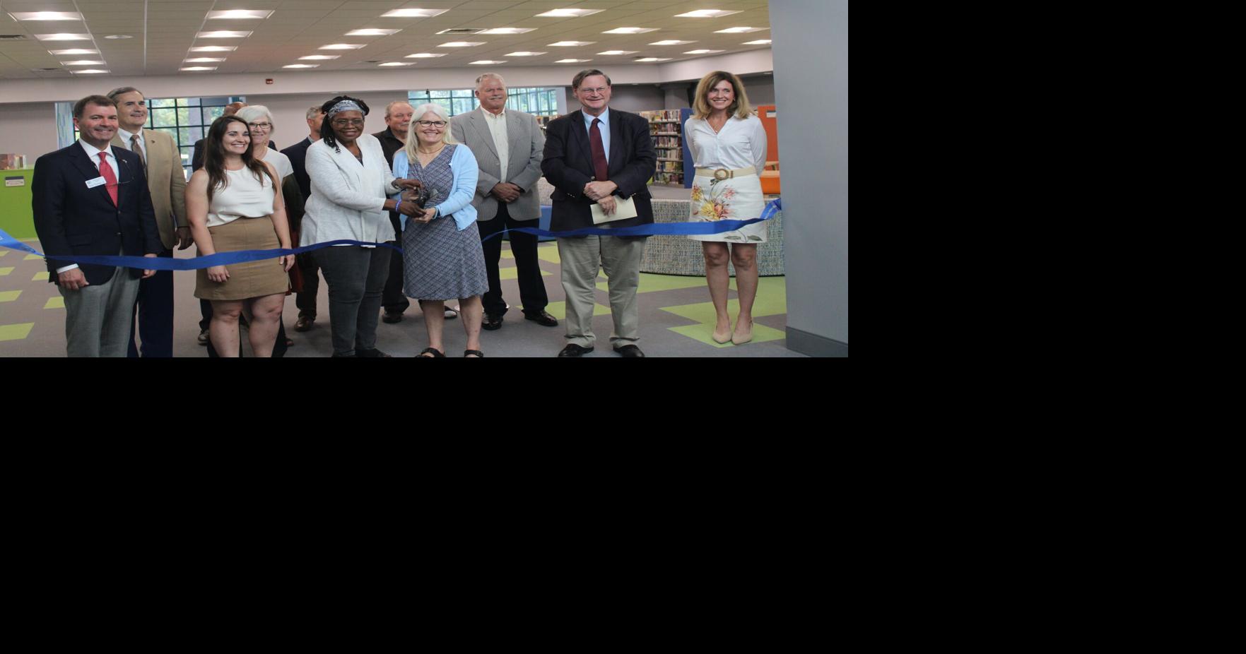 Nancy Carson Library reopens with renovations and updates