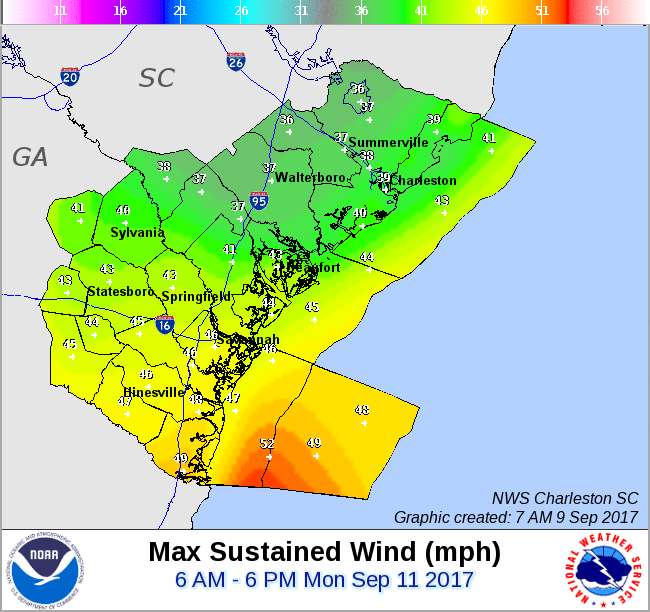 What the Charleston area can expect from wind and flooding through ...