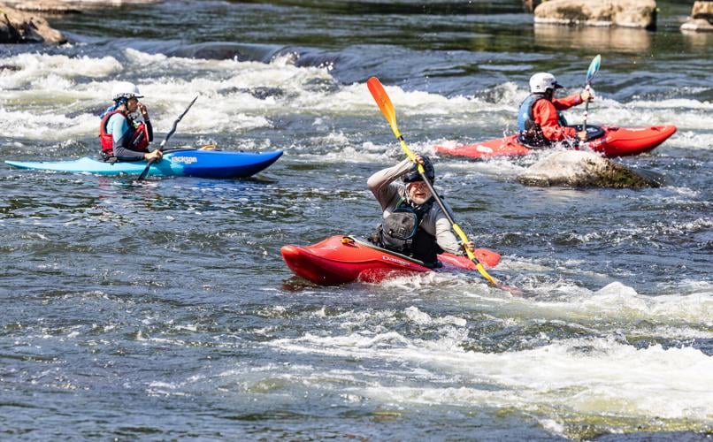Kayakers on what makes Columbia's Saluda River so fun