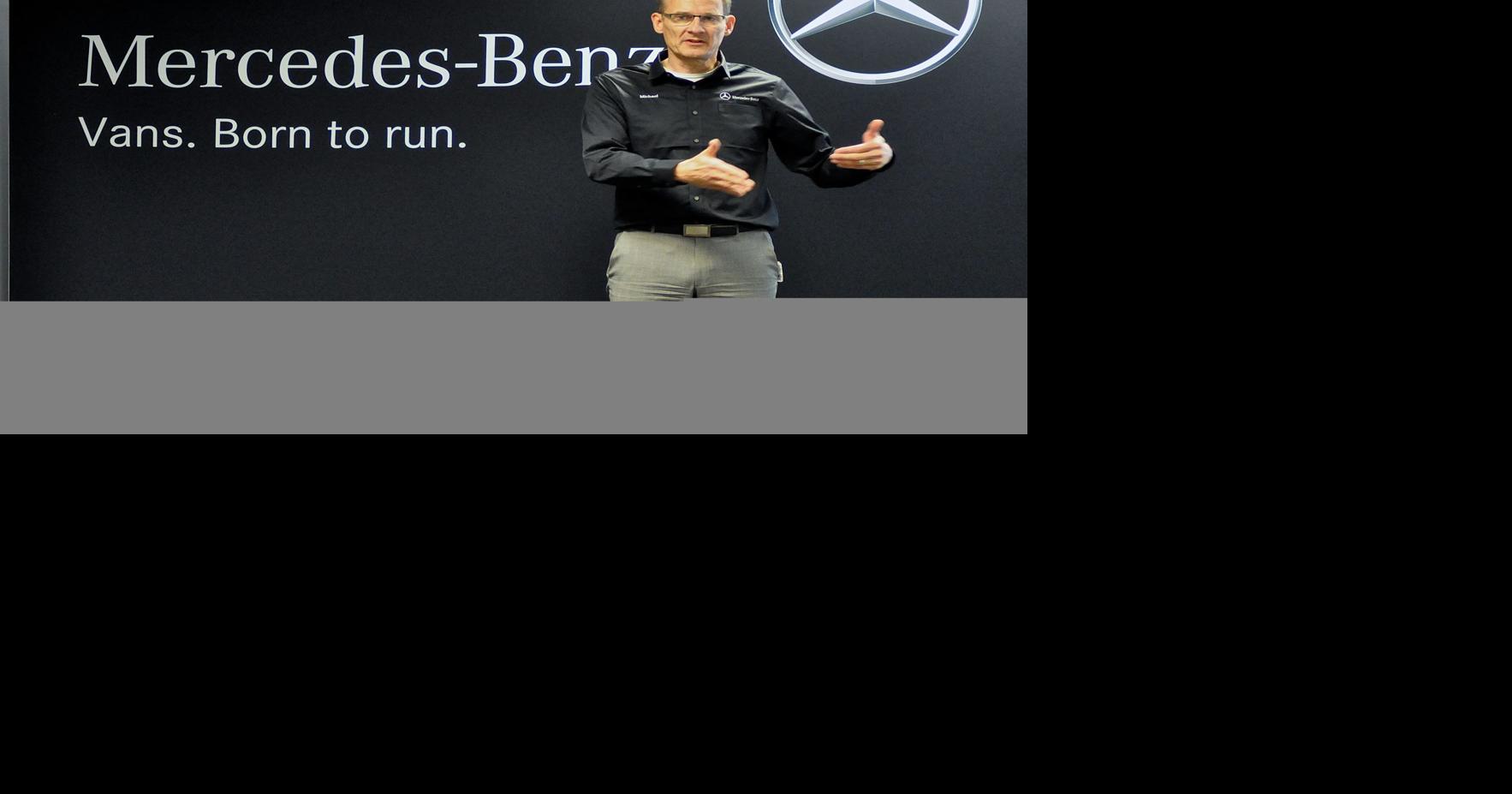 'Guten Tag, Ya'll': Officials give sneak peak of new Mercedes-Benz Vans ...