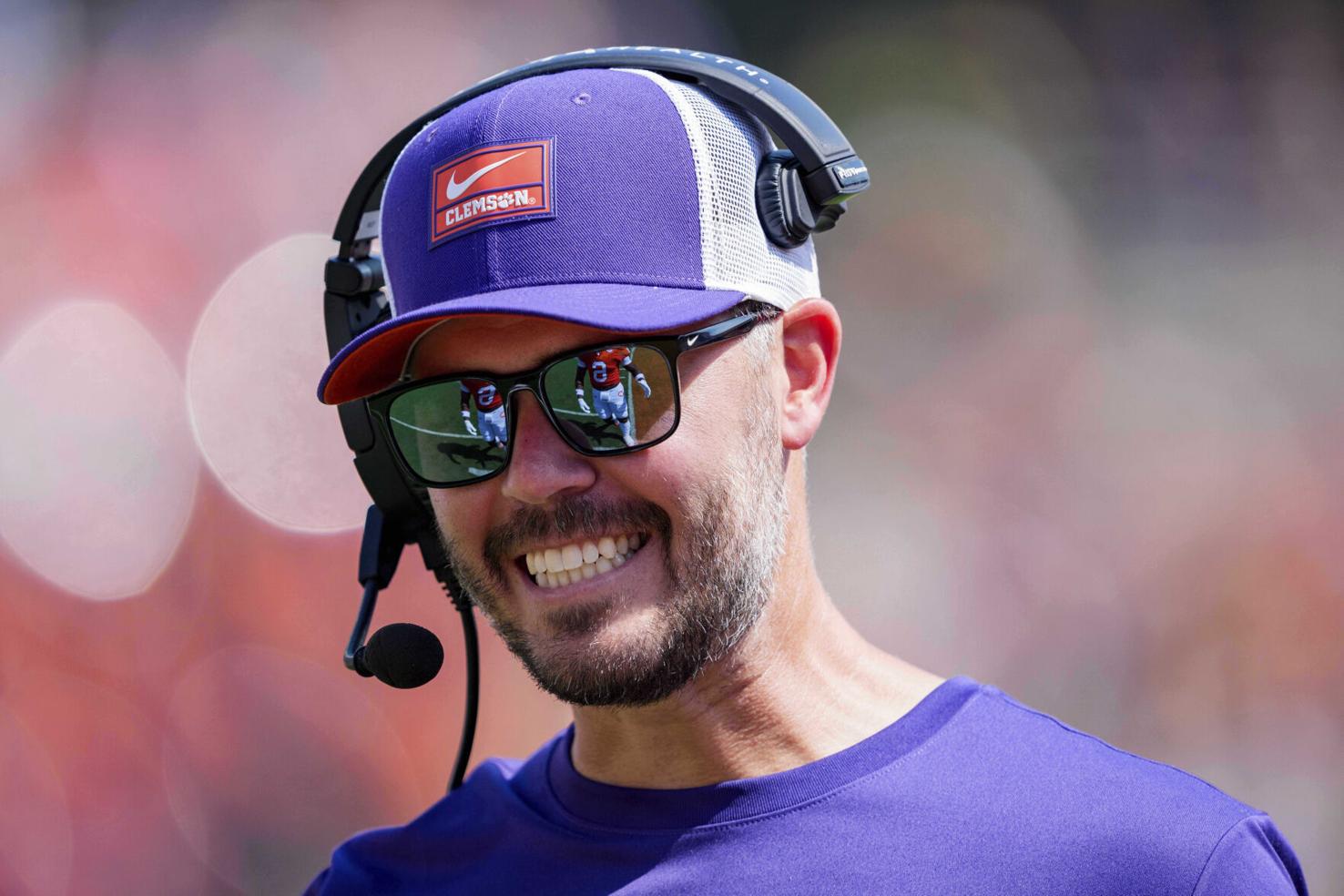 Clemson play caller Garrett Riley finds ‘joy’ despite losses