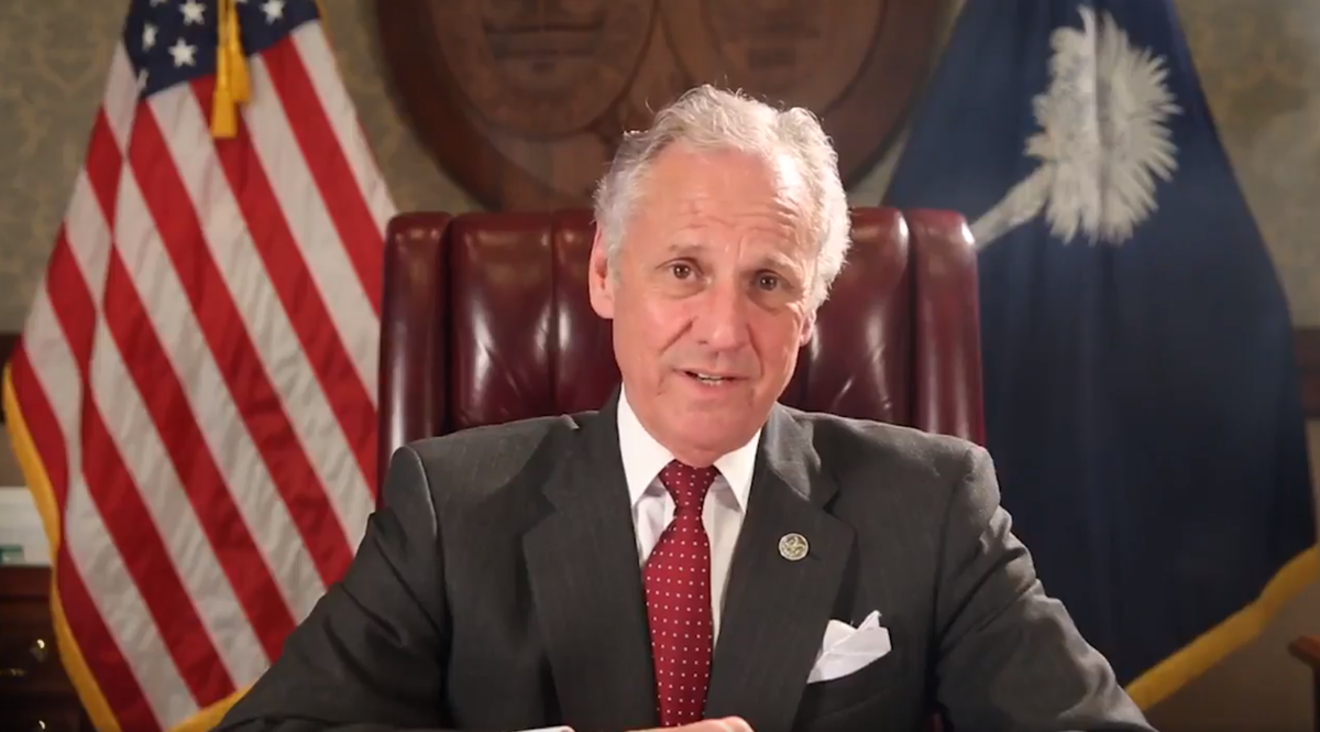 South Carolina Gov Henry Mcmaster Vetoes Statehouse Road Gas Tax Bill