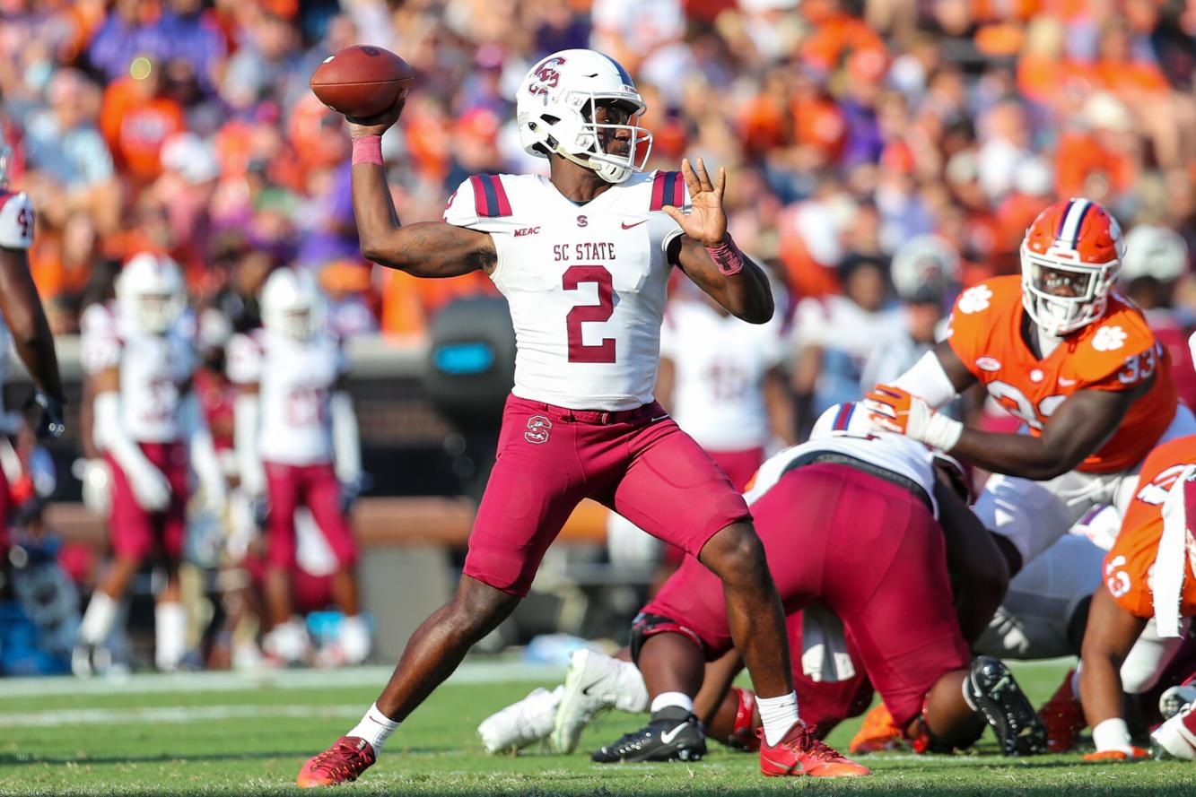 SC State QB Corey Fields facing hometown team The Citadel