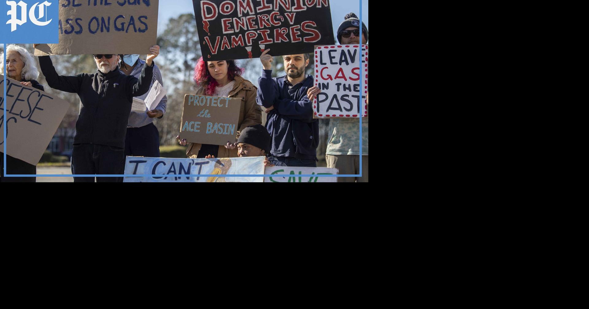 SC protestors push back against Dominion power plant