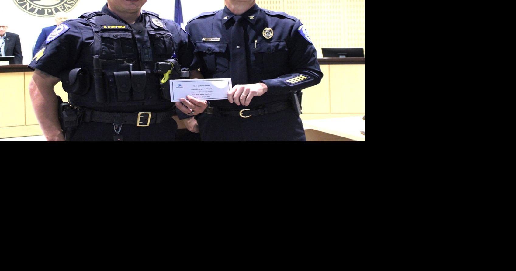 Cop celebrates 10 yrs with MPPD