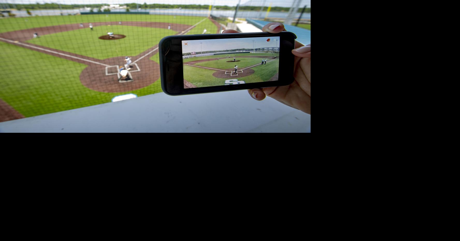 Can't make Junior's baseball game? There's an app for that at Shipyard Park
