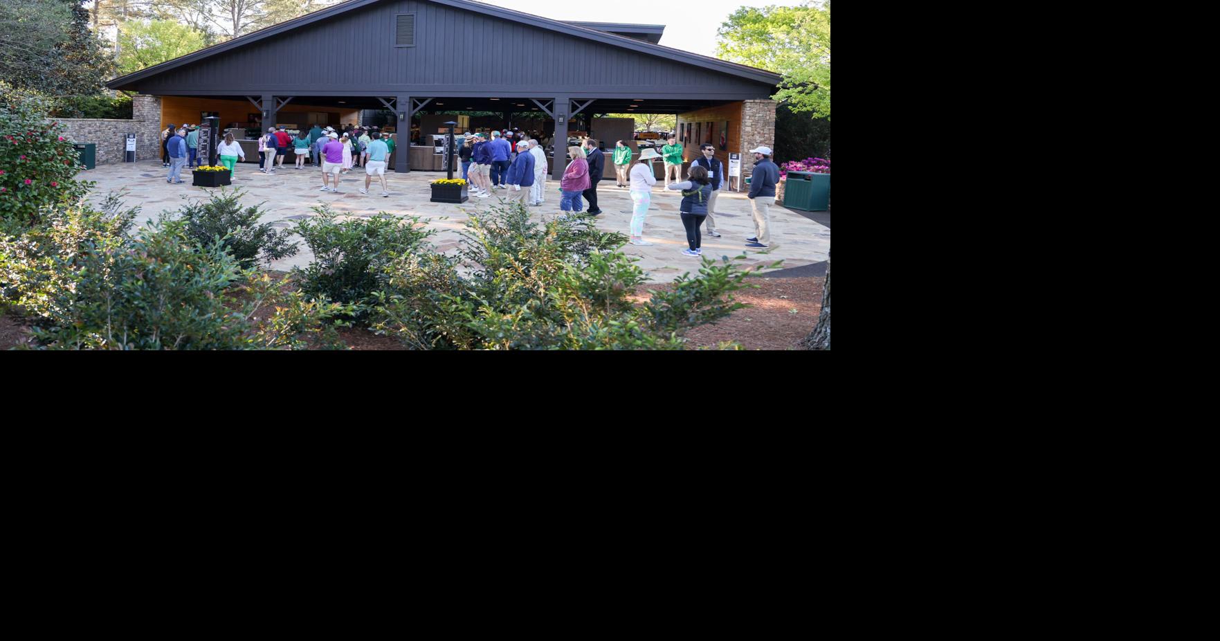 Masters unveils hub for concessions, bathrooms, merchandise