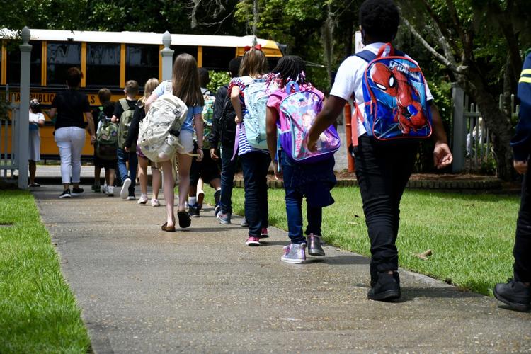 Area students experience in-person school, many for the first time